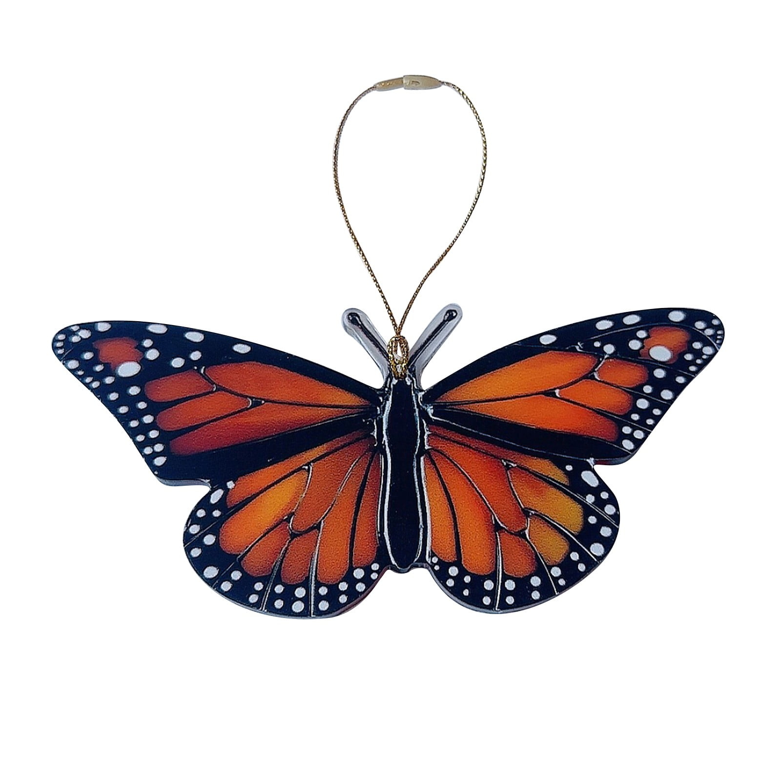 Maplenest Stain Butterfly Decorations Outdoor Window Decorations For Glass Glass Window Hanging (Yellow) One Size