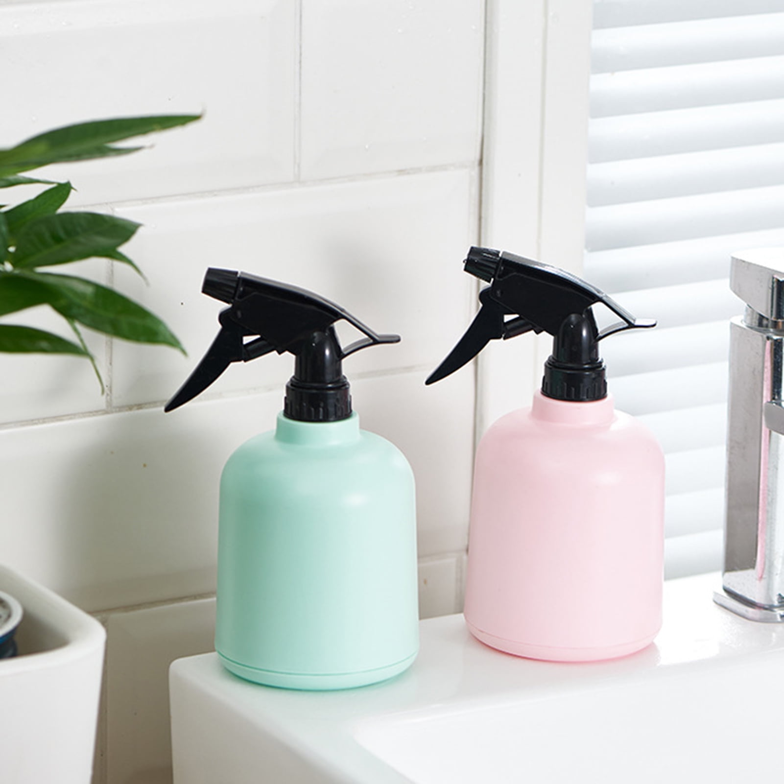 Dengjunhu 600ml Plant Mister Spray Bottle Plastic Fine Mist ...