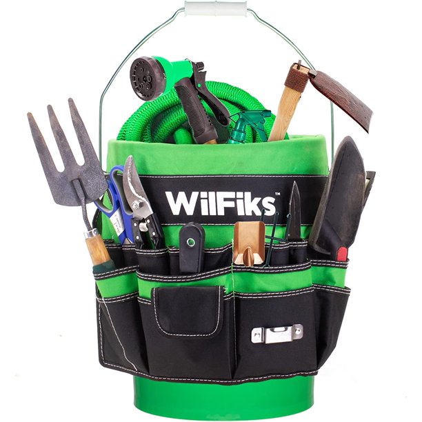 Multi Purpose Exterior Hanging 5 Gallon Tool Bucket Caddy With 51 ...