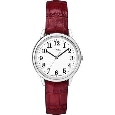 Timex Women's Easy Reader 25mm Watch – Two-Tone Case White Dial with ...