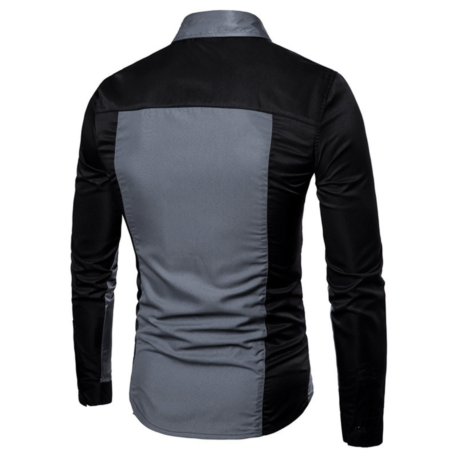 Bwiyojiz Sizes M-XXXL Cotton Fashion Men's Clothing Long Sleeve Shirts ...