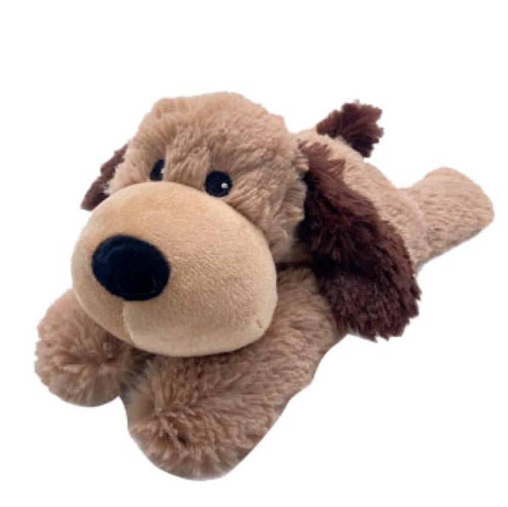 BROWN DOG JUNIOR - Warmies Cozy Plush Heatable Lavender Scented Stuffed ...