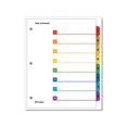 Cardinal Traditional OneStep Index System, 8-Tab, 1-8, Letter ...
