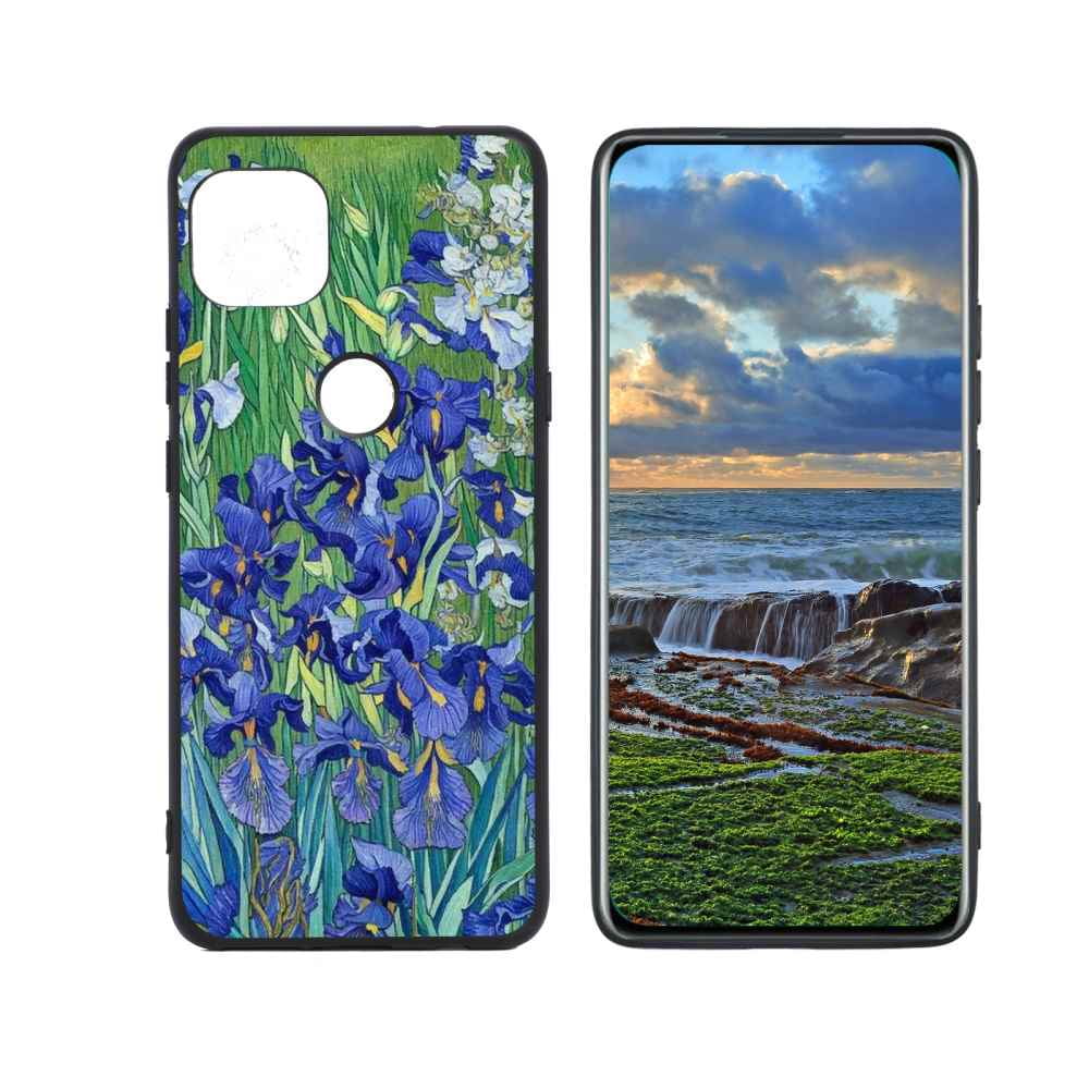 Compatible with Moto One 5G Ace Phone Case, Floral-Botanical-Nature ...