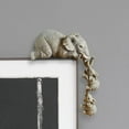 Agiufgs Three Elephant Resin Figurine 10, Exquisite Craftsmanship ...