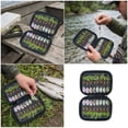 16Pcs Spinner Baits Trouts Fishing Lures Sequins Baits Treble Hook Hard ...