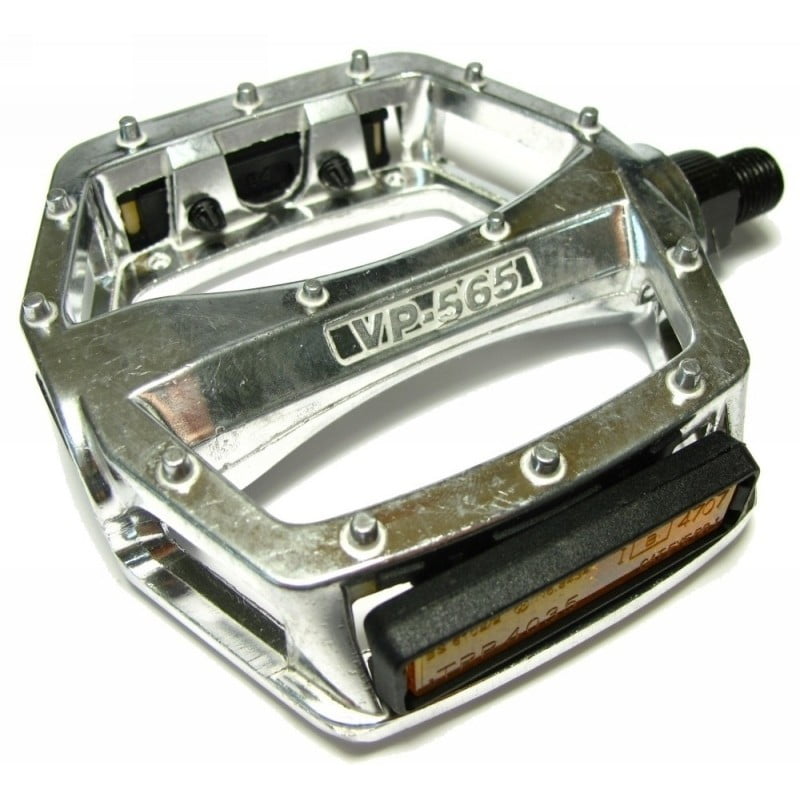 VP Components VP-565 Bmx Alloy Platform Pedal 1/2" Silver - Walmart.com ...