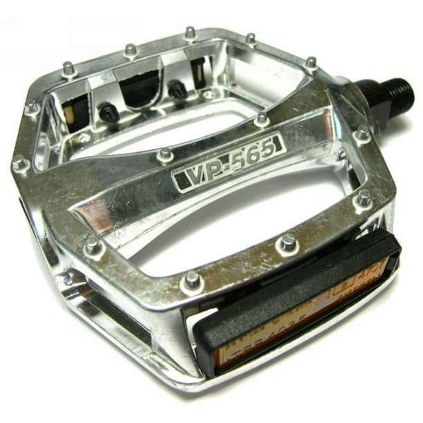 VP Components VP-565 Bmx Alloy Platform Pedal 1/2" Silver - Walmart.com ...