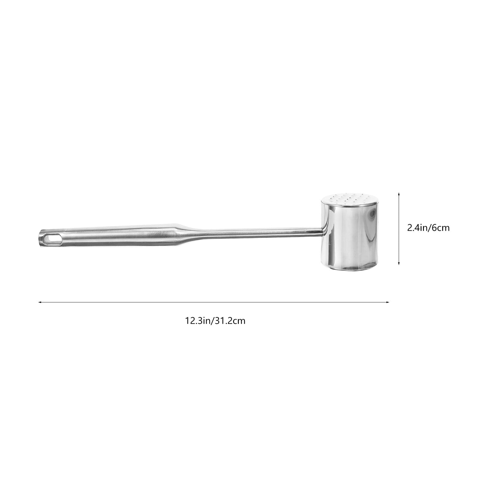 Meat Tenderizer Hammer Tool Stainless Steel Meat Pounder for ...