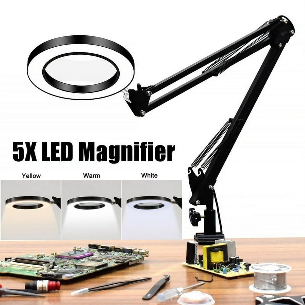 Click here for Cnkoo Magnifying Glass Desk Lamp With Clamp 5x Mag... prices