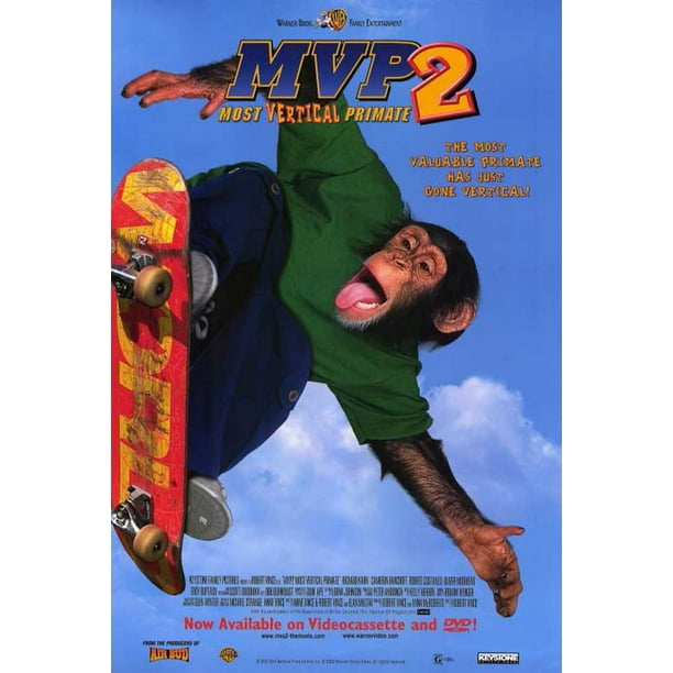 MVP 2: Most Vertical Primate - movie POSTER (Style A) (11" x 17") (2001 ...