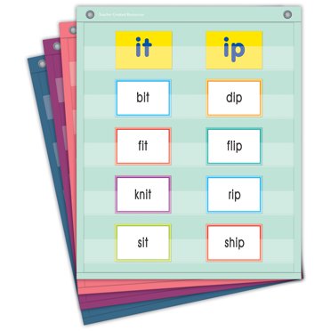 Teacher Created Resources Consonant Blends & Digraphs Pocket Chart ...