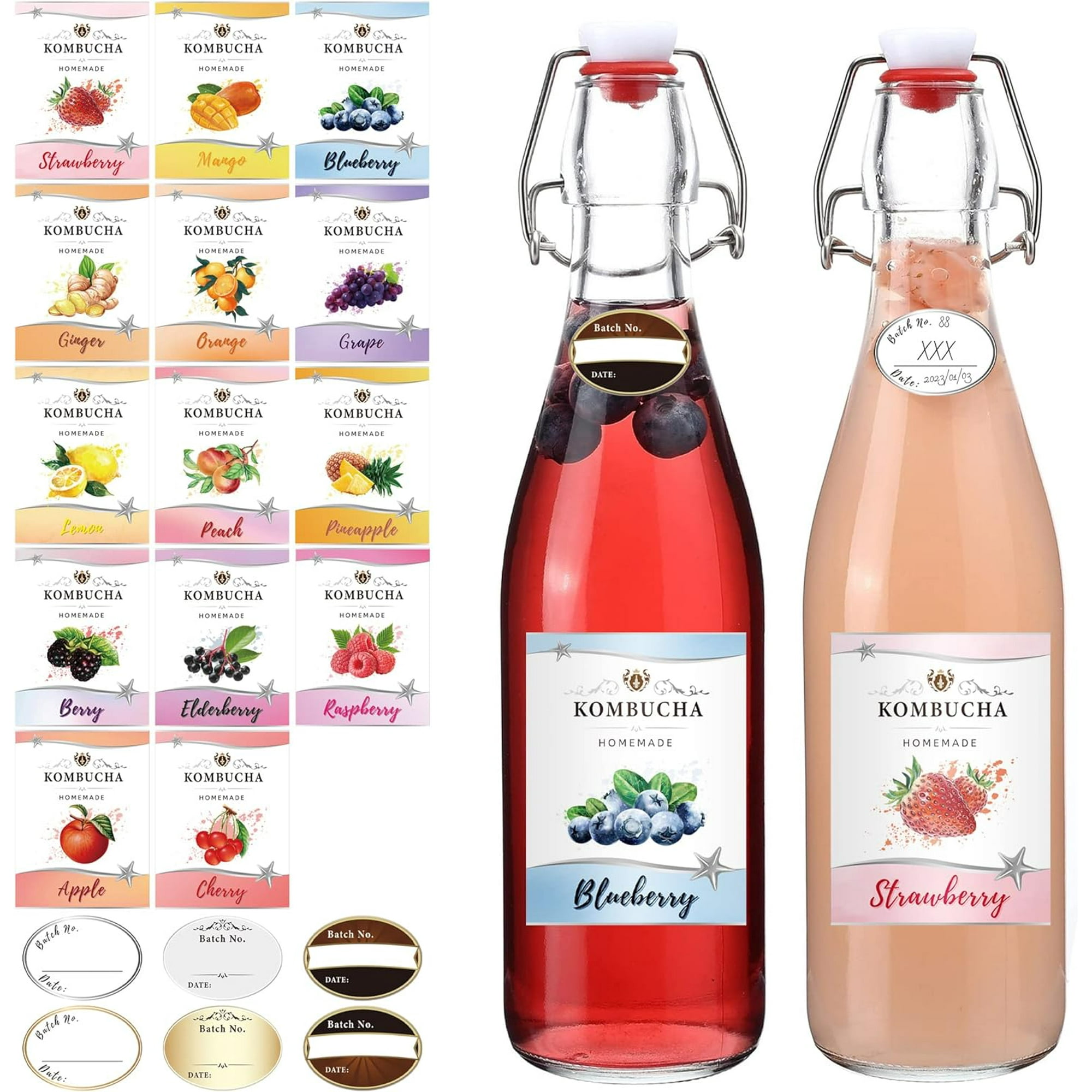 Click here for Laicaiw 35pcs Homemade Kombucha Pre-Printed Labels... prices