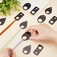1 Box 30Pcs 3 Style Acrylic Thread Winding Boards Floss Bobbin Thread ...