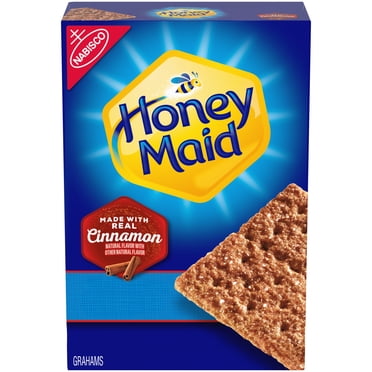 Teddy Grahams Honey Graham Bear-Shaped Healthy Crackers for Kids, 10 oz ...