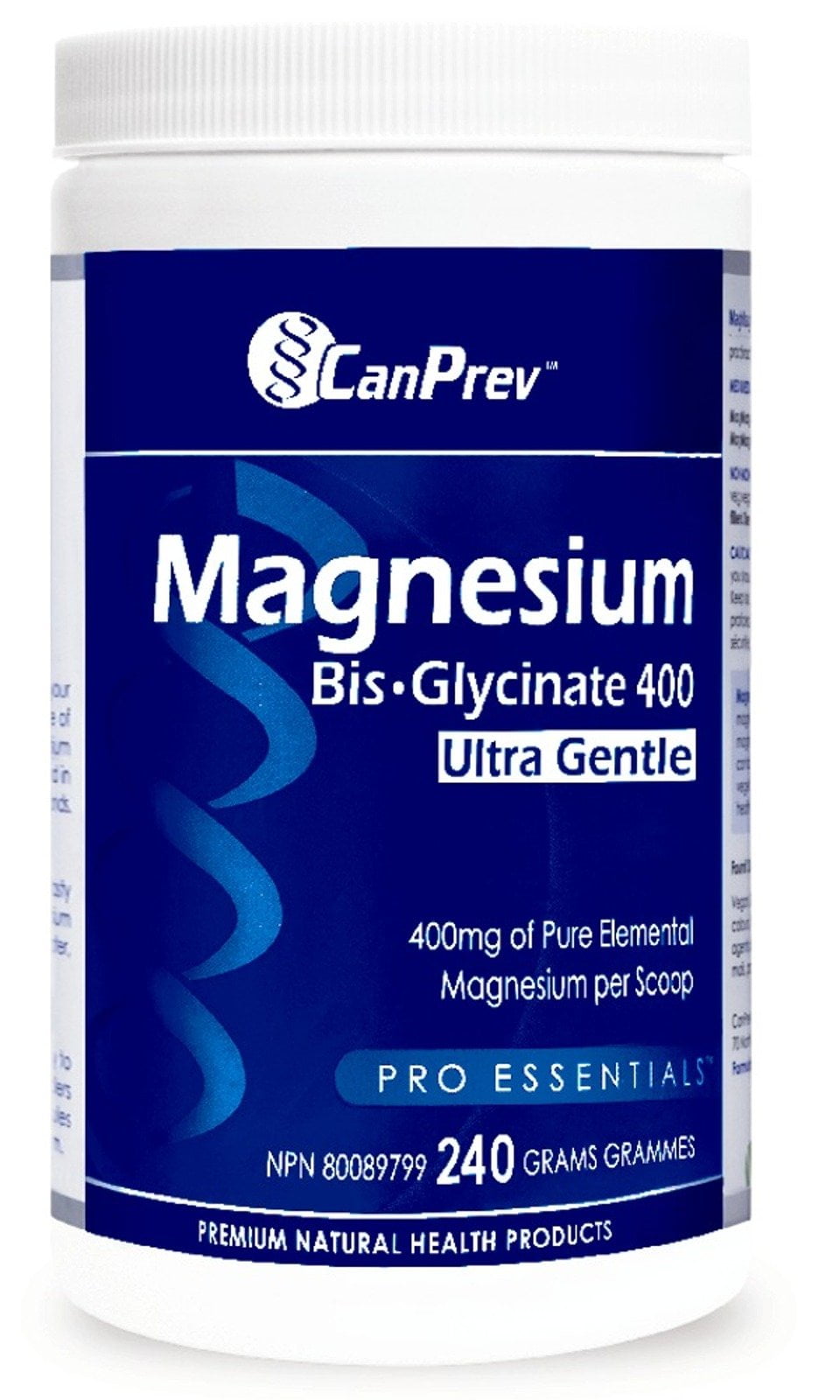 CANPREV Magnesium Bis-Glycinate 400 Ultra Gentle (240 gr) | Walmart Canada