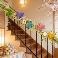 Easter Bunny Clips for Festive Decor – Foam & Embroidered Floral ...