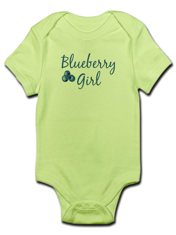 CafePress - Blueberry Girl Infant Creeper - Baby Light Bodysuit ...