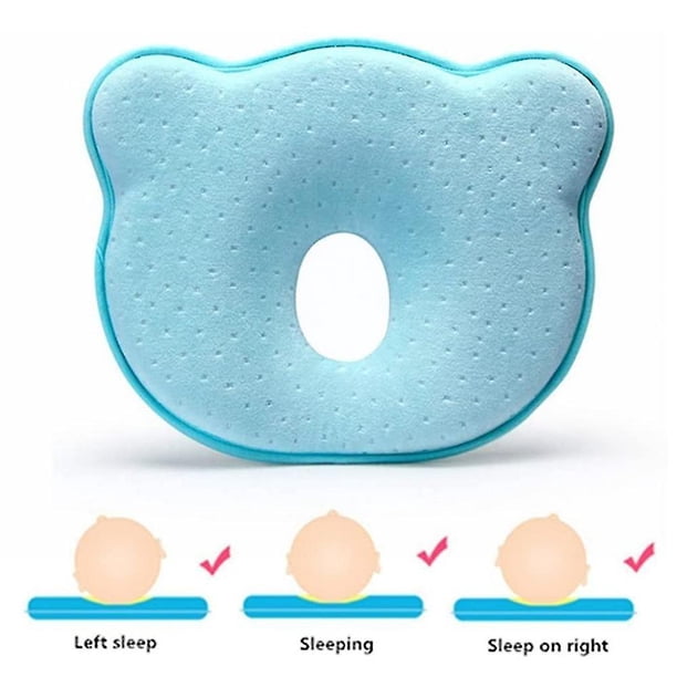 Almohada de bebé para recién nacido, espuma para bebés, almohada para ...