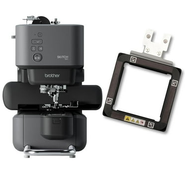 Brother PP1 Skitch Single-Needle Embroidery Machine with Artspira App Support and Embroidery ...