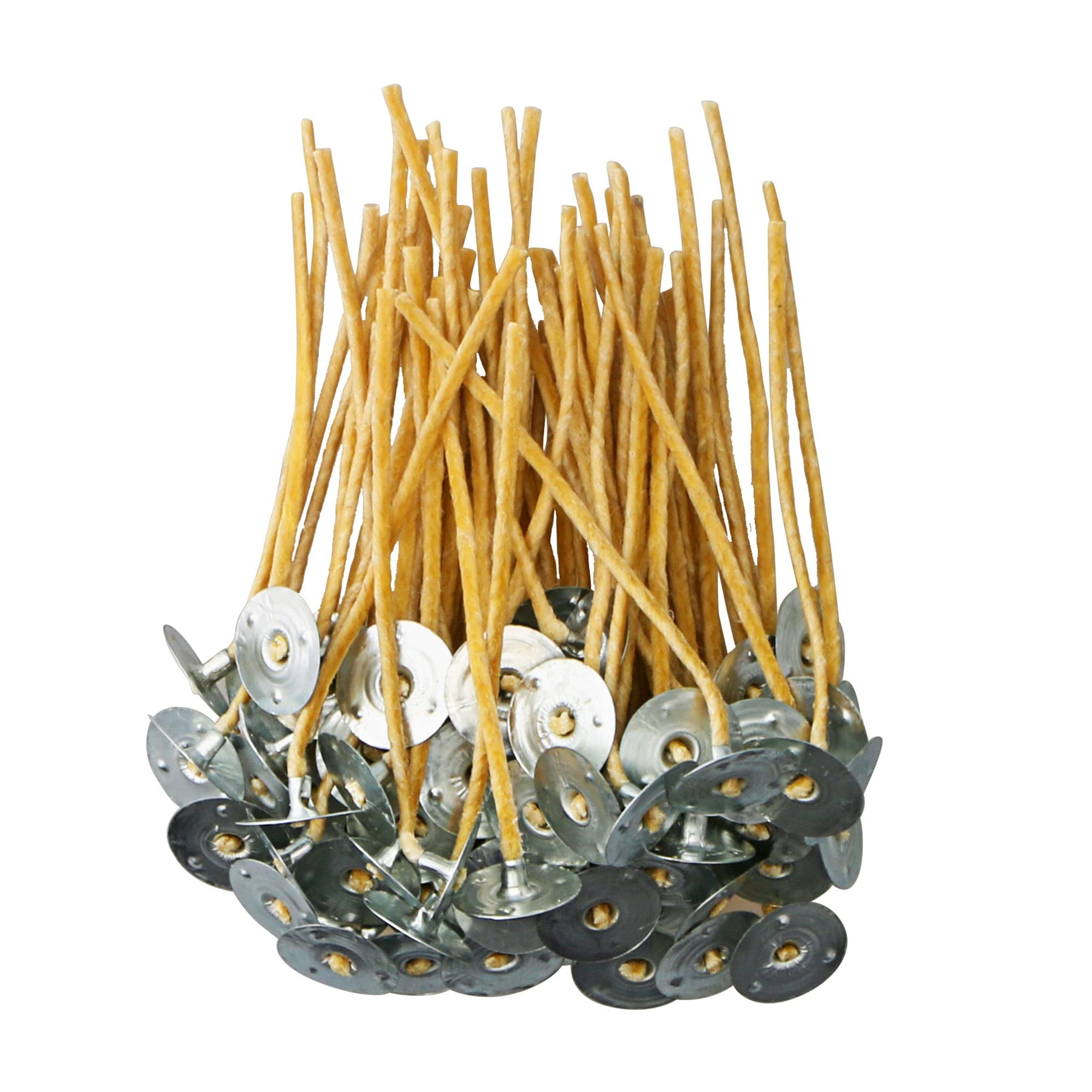 MILIVIXAY 100 PCS 3.5 inch Thick Hemp Wicks in 3mm Diameter, Pre-Waxed ...