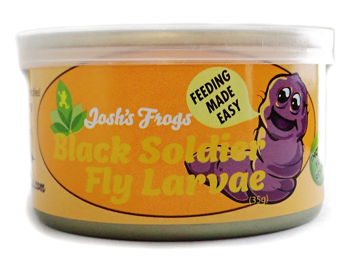 Josh's Frogs Canned Black Soldier Fly Larvae (35g) - Walmart.com