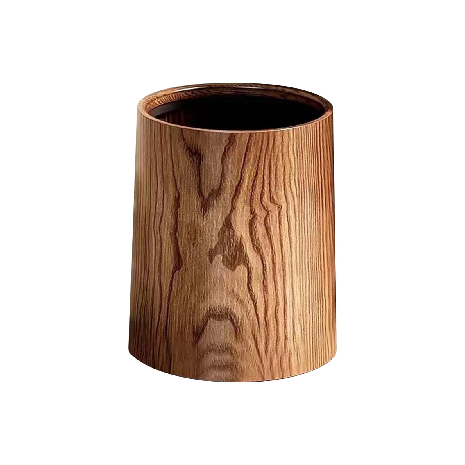 Click here for Byikun Retro Wood Grain Trash Can For Kitchen & Ba... prices