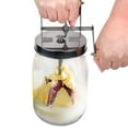 Small Manual Butter Churner,Liters Butter Churner Hand Crank Mason Jar ...