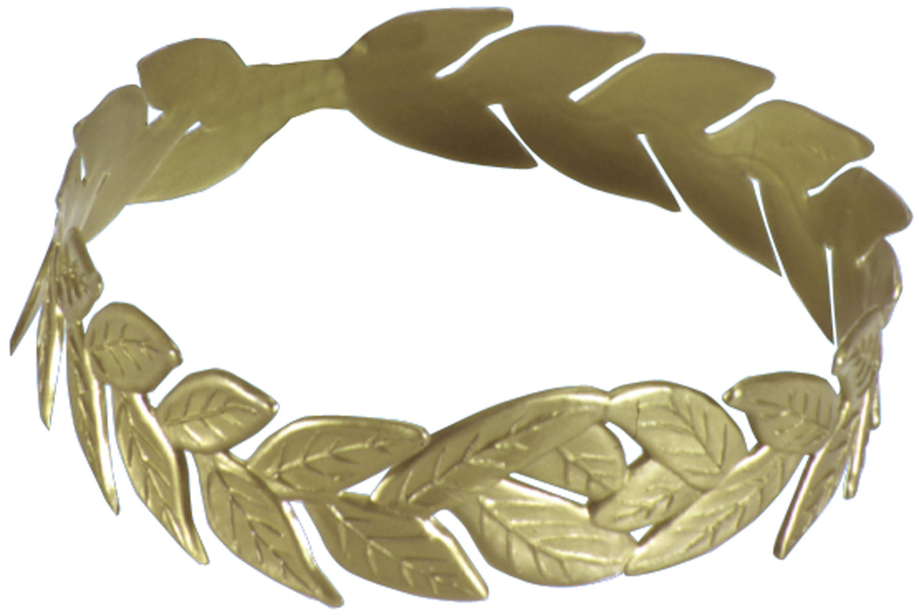 Star Power Roman Ceasar Laurel Wreath Gold Headpiece, One-Size ...