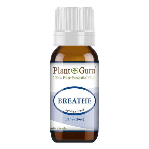 Breathe Essential Oil Blend 10 ml Respiratory 100% Pure Therapeutic ...