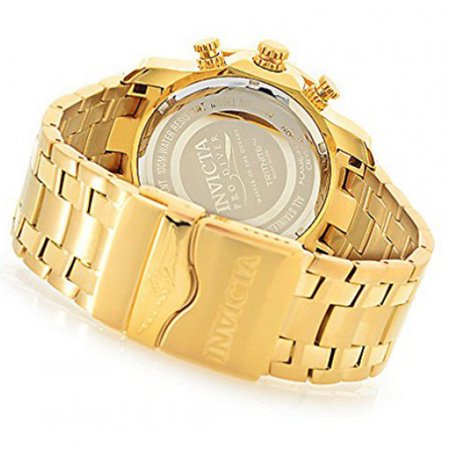 Invicta - Invicta Men's Pro Diver 22767 Gold Tone Chronograph Bracelet ...