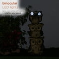 Alpine Corporation 10" x 25" Charming Stacked Owls Statue with LED ...