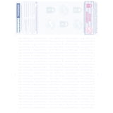 ABC Computer Checks Compatible w/QuickBooks, Checks on Top, Purple ...