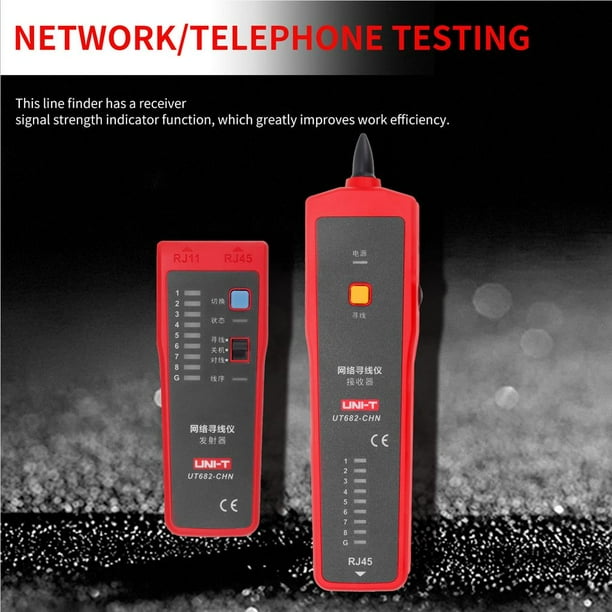 UNI-T UT682 Network Cable Tester High Performance Wire Tracker ...