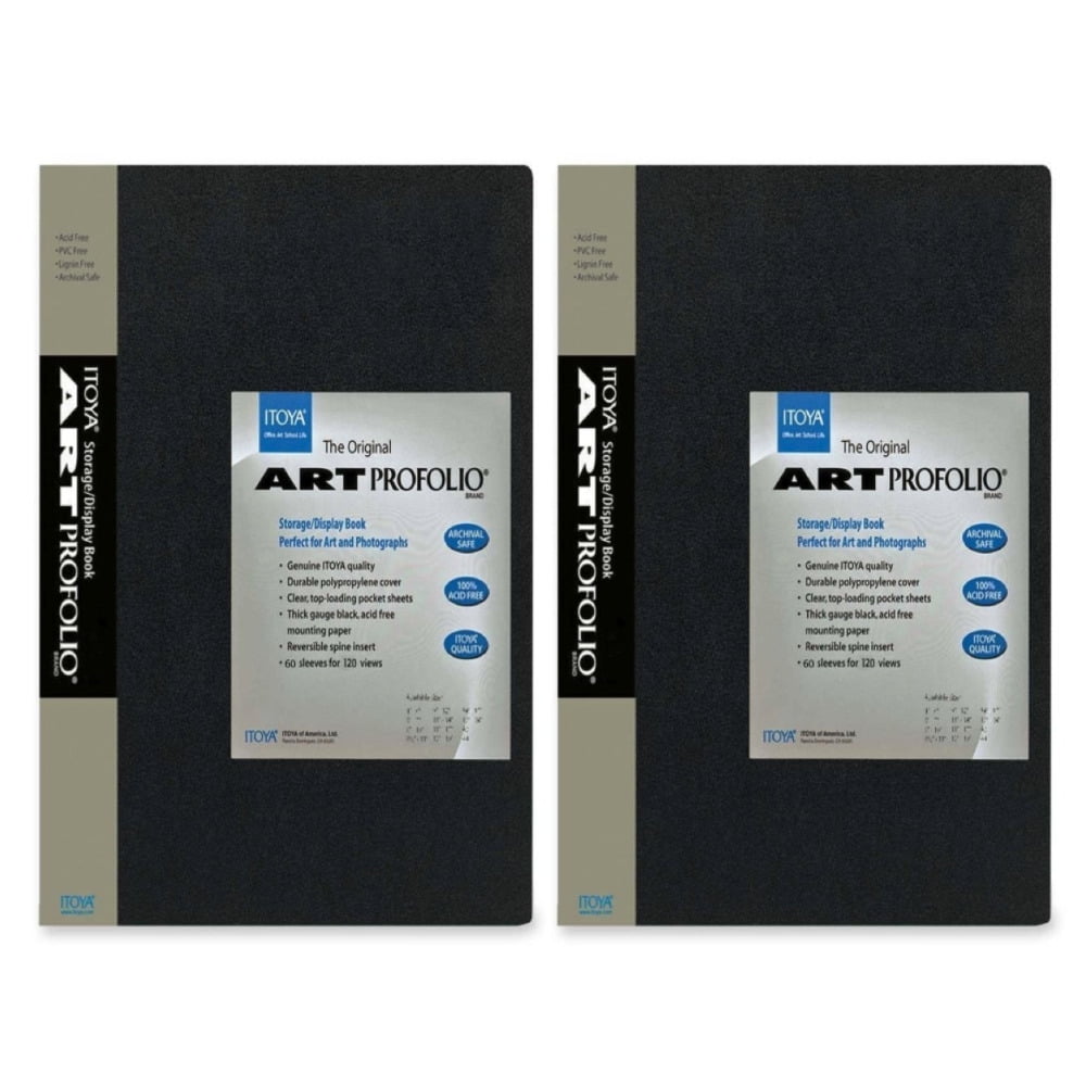 2 Items Itoya The Original Art Profolio 9x12-Inch Art Size Storage ...