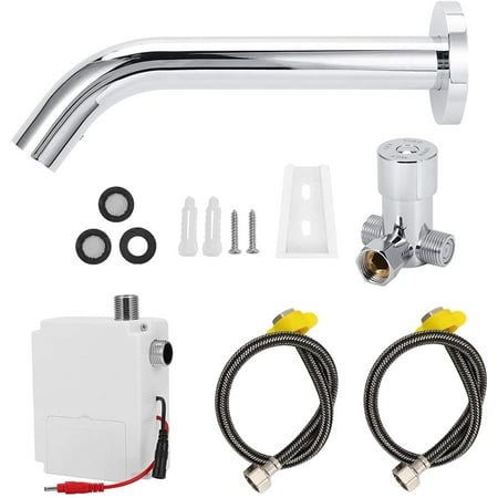 G1/2in Wall Mount Automatic Faucet with Automatic Sensing Induction ...