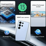 C24 Ultra 5G Unlocked Cell Phone, 6+256GB Smartphone, Android 13.0, 48 ...