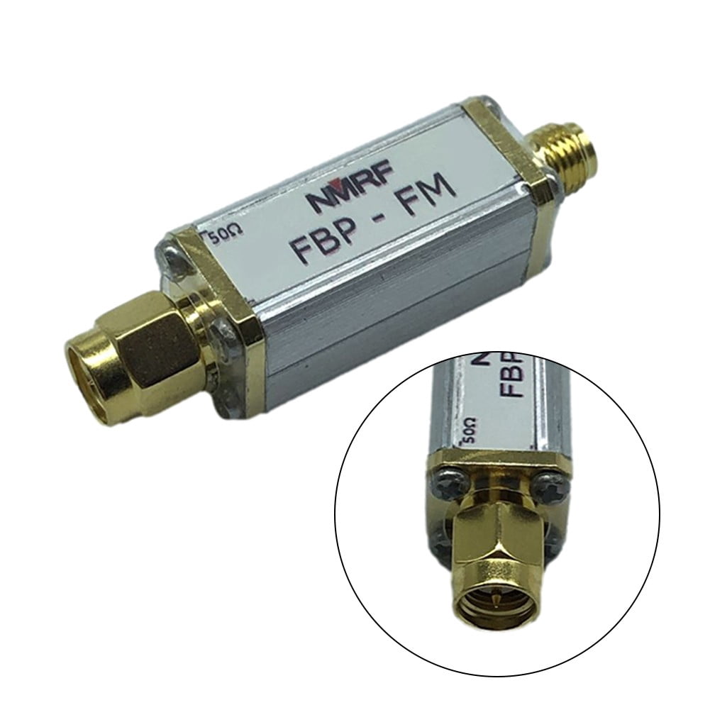 Fbm 88～108Mhz Bandpass Filter, Sma Interface Fm Fm Broadcast Bandpass ...