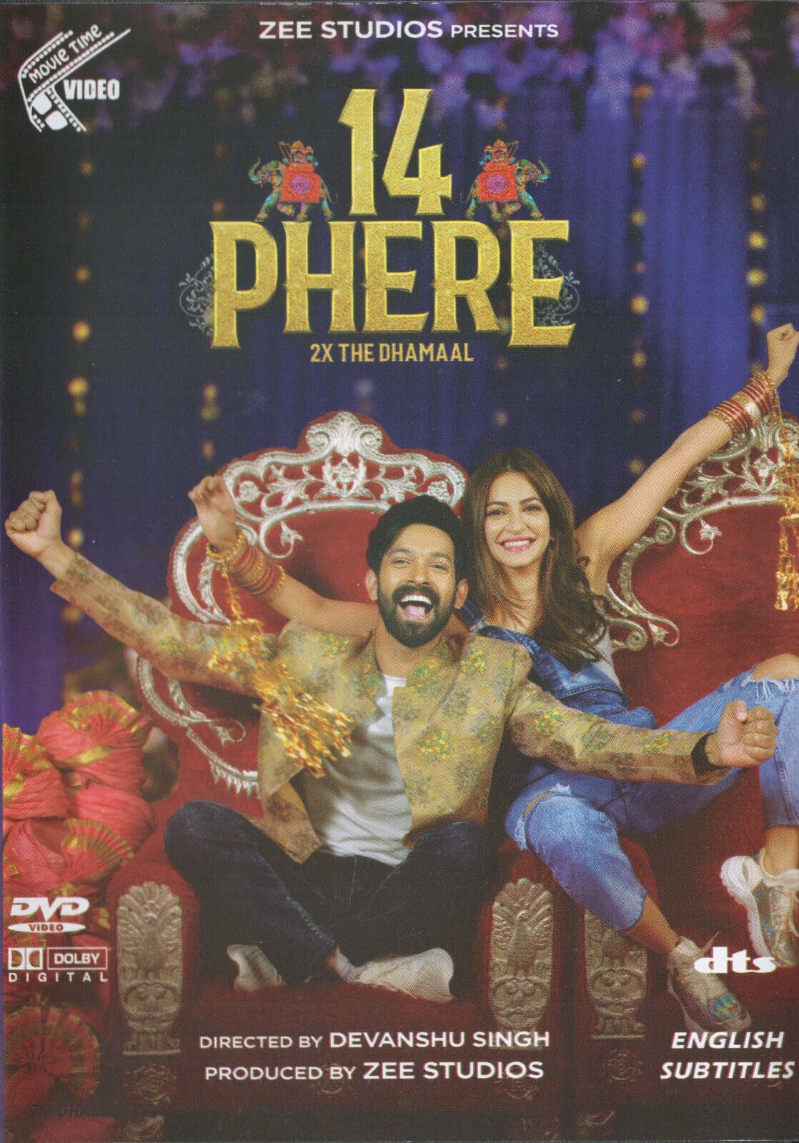 14 Phere Hindi Movie - Film DVD -English Subtitles (NTSC - All Region ...