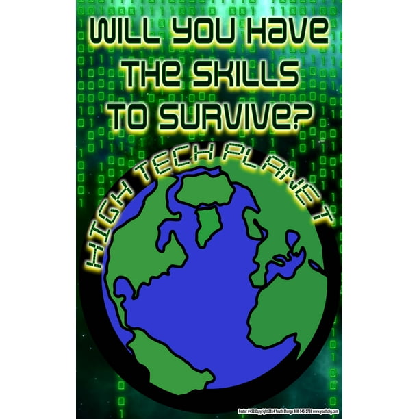 Youth Change Poster #452 Classroom Motivational Technology, Tech, STEM ...