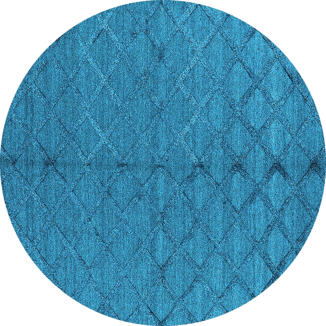 Ahgly Company Indoor Round Oriental Light Blue Industrial Area Rugs, 8 ...