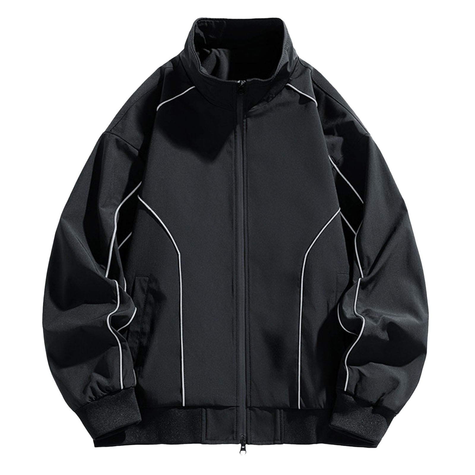 Click here for Wyzesi Custom Mens Jackets Men Standing Collar Sol... prices