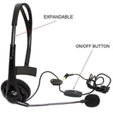 Wired Mono Headphone for Samsung Galaxy A50/A20/A10e - Earphone w Mic ...