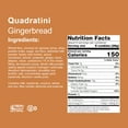 Loacker Quadratini Gingerbread, Bite-size Wafer Cookie, 8.82 oz, Pack ...