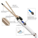 Hoson 1/2 Inch Ceramic Tourmaline Curling Iron for Long and Short Hair ...