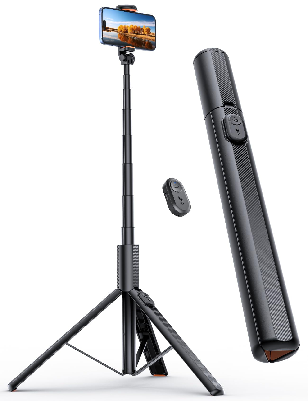 Trípode para teléfono Selfie Stick ANXRE NT79, extensible 180 cm ...