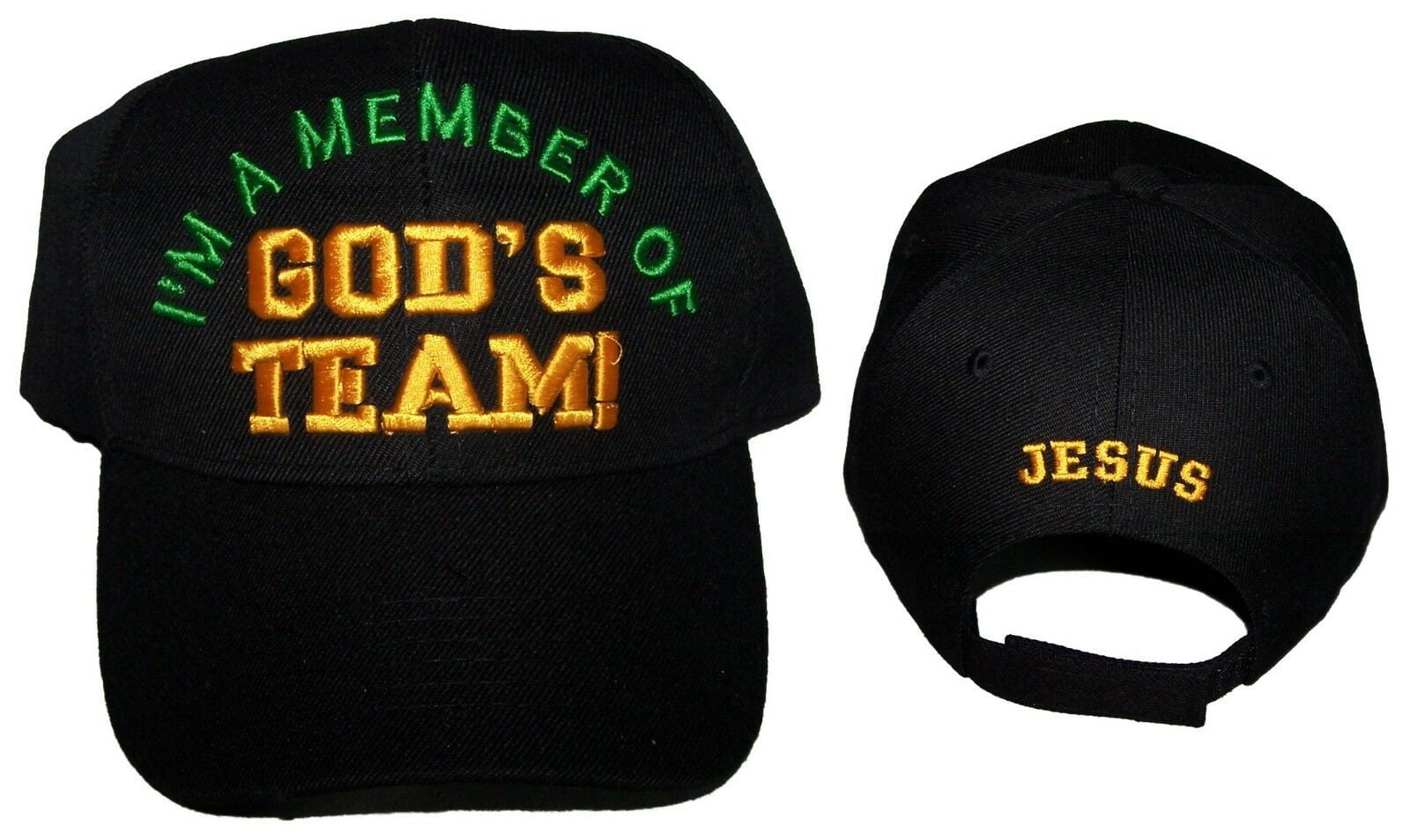 Member Gods Team Christian Religious Faith Baseball Caps Embroidered ...