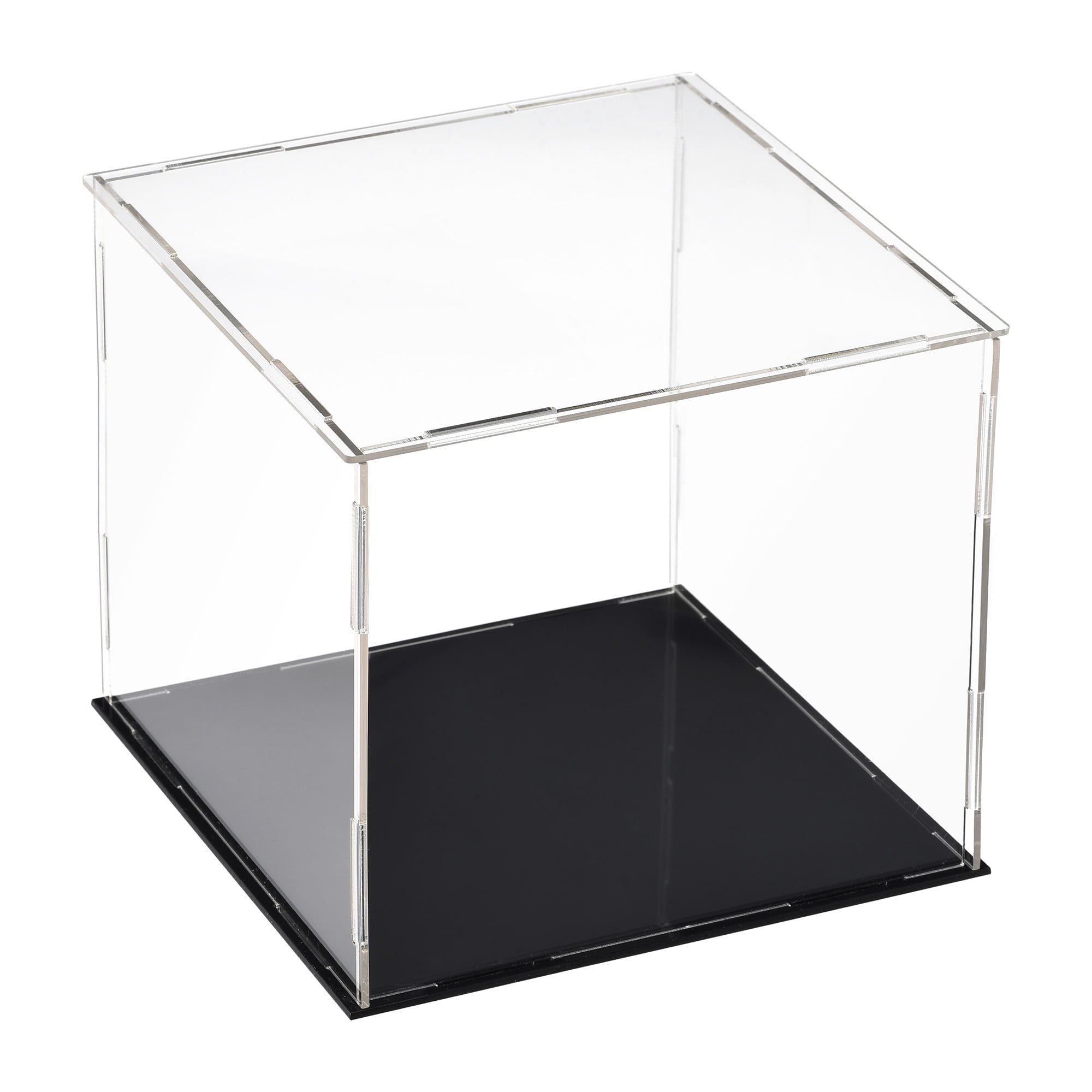 Uxcell Acrylic Clear Display Case Box Dustproof Protection Showcase ...