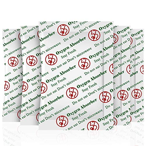 SurpOxyLoc(100Sachets)200cc Oxygen Absorbers for Food Storage, Food ...