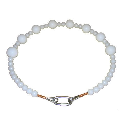 Eder Flag Beaded Retainer Ring for 20 inch Diameter Flagpole White ...